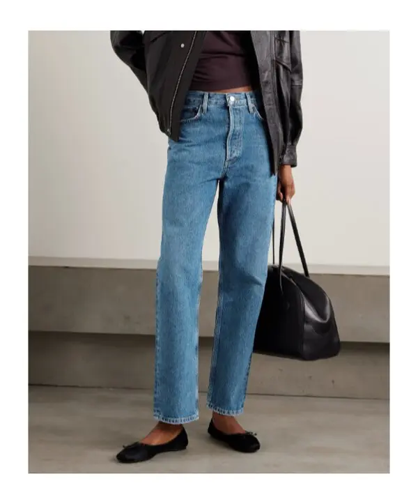 AGOLDE 90s Straight Leg Jeans - Dark Denim