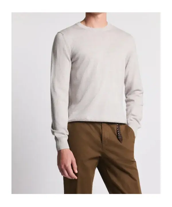 FAY Round Neck Wool Jumper