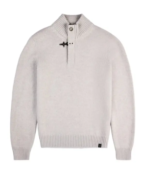 FAY Virgin Wool Sweater With Signature Closures
