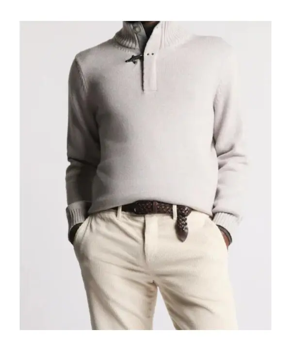 FAY Virgin Wool Sweater With Signature Closures