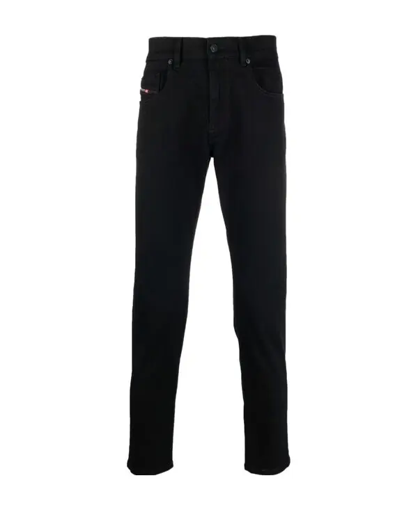 DIESEL® D-strukt Slim-fit Jeans - Black