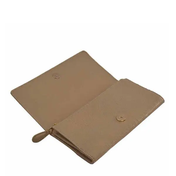 Balenciaga Logo Wallet - Brown