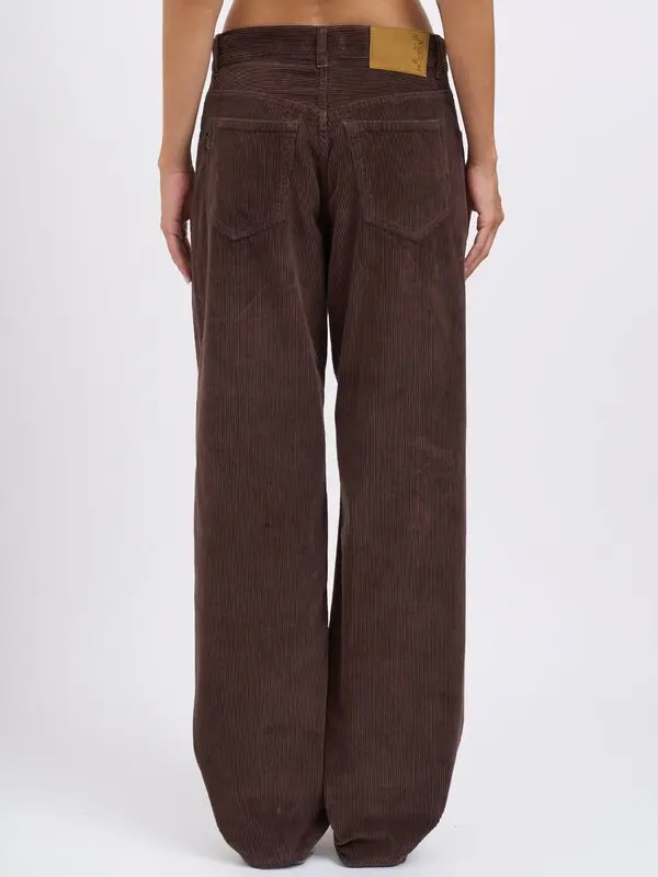 HAIKURE Wide-leg Corduroy Trousers