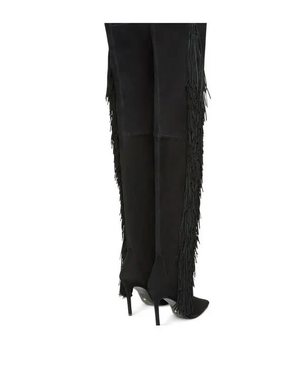 STUART WEITZMAN Ultrastuart Fringe 100mm Boots