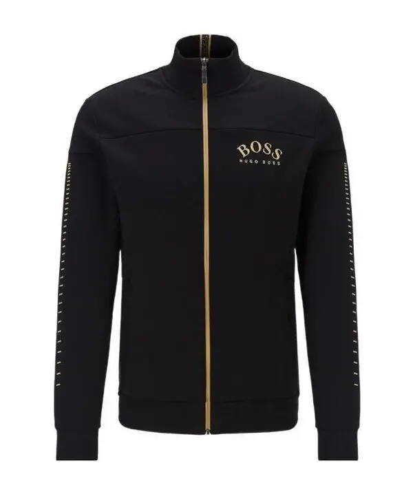 Hugo Boss Logo Zip-up Jacket
