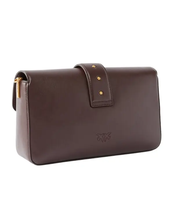 Pinko Love One Slouchy Medium Handbag - Brown