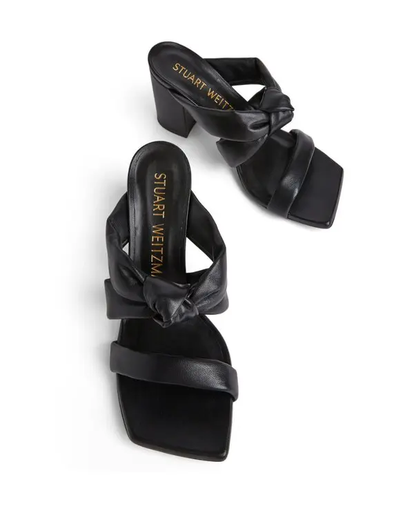 STUART WEITZMAN Knot Detail High-heeled Sandals
