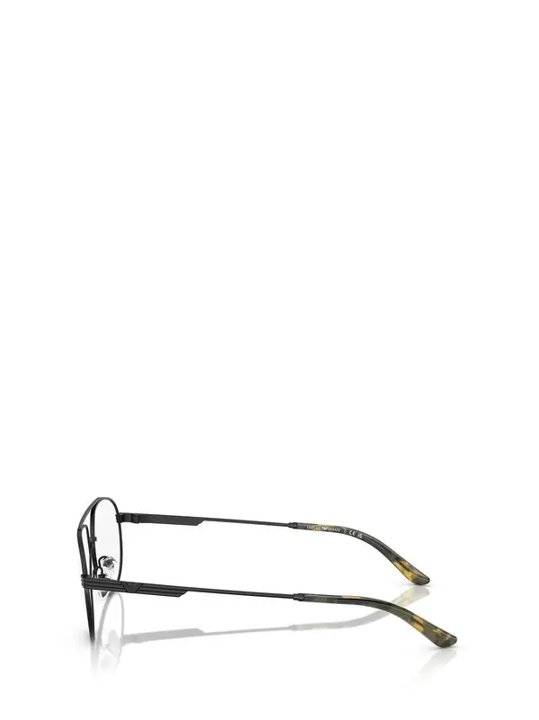 Emporio Armani Aviator Full Rim Eyeglasses - Black
