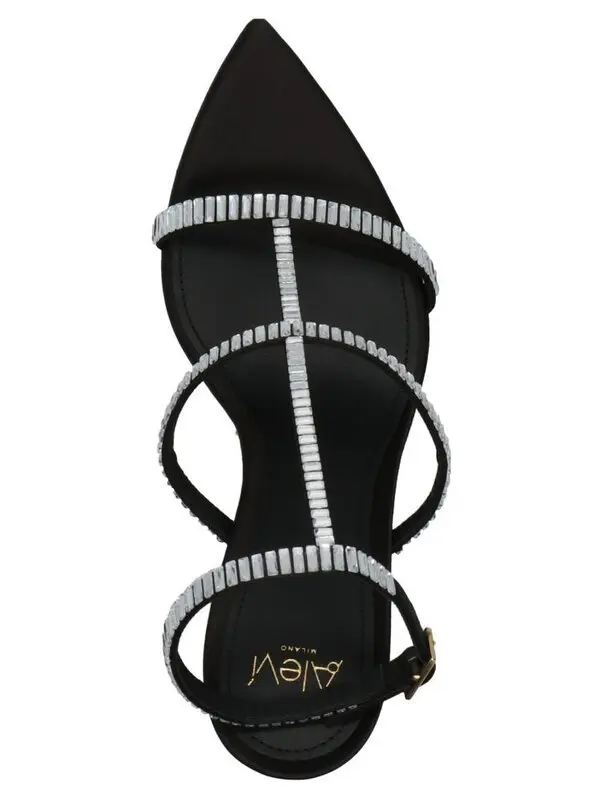 ALEVI MILANO Lisa Crystal-embellished Stiletto Sandals