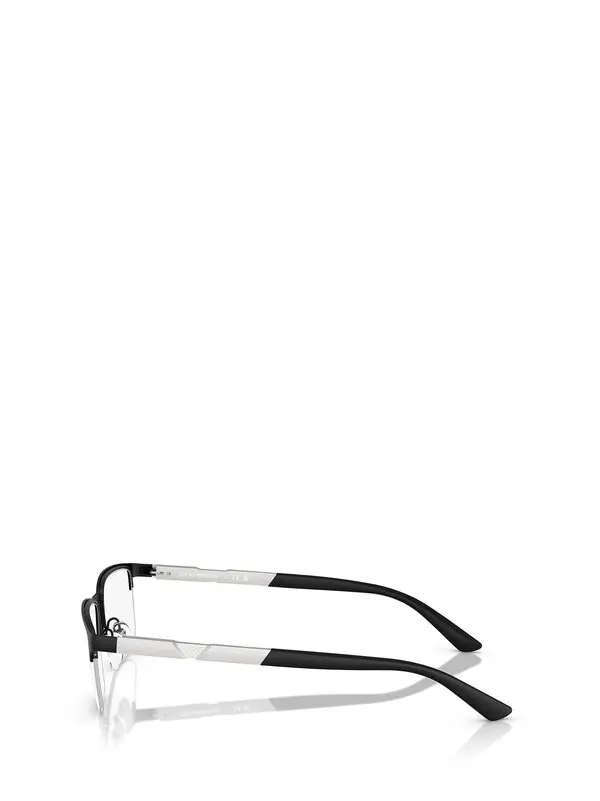 Emporio Armani Rectangular Frame Eyeglasses - Black