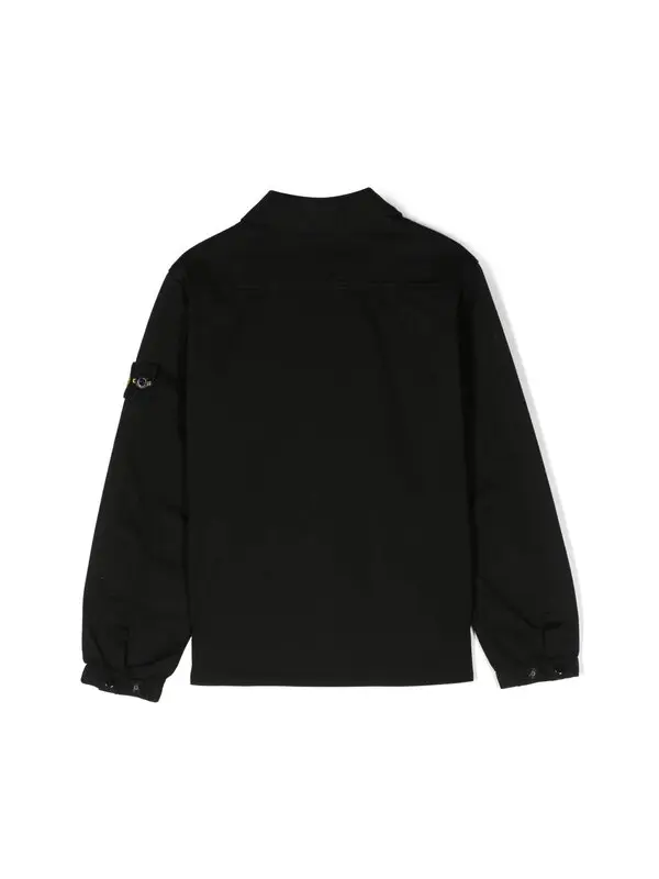 Stone Island Compass Logo Cotton Shirt