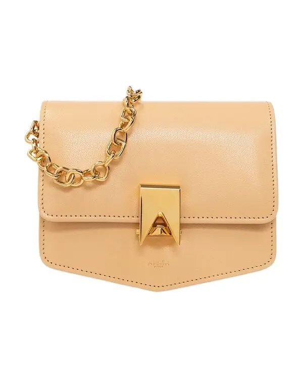 Alaïa Le Papa Small Shoulder Bag - Nude