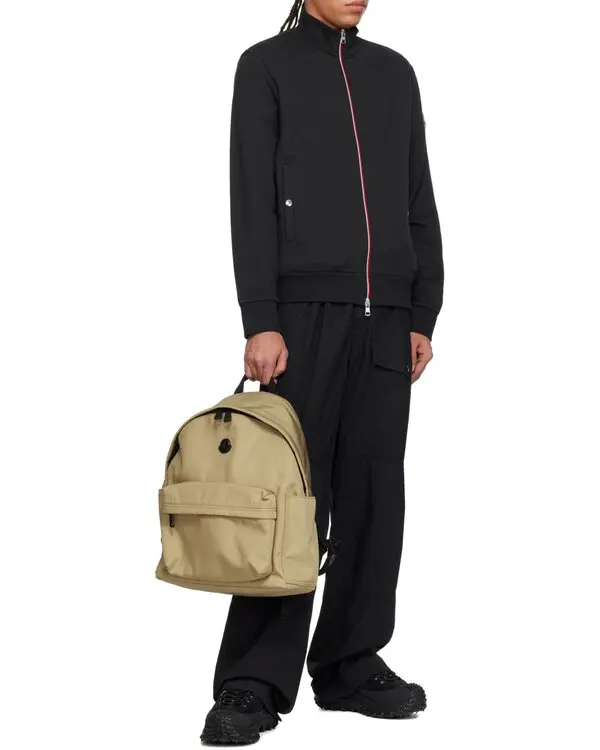 Moncler Logo Detailed Backpack - Brown