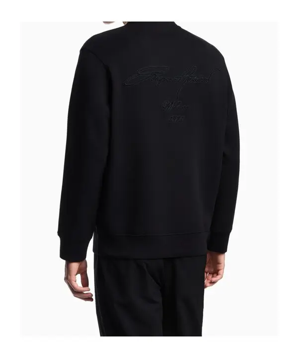 Emporio Armani Embroidered Logo Sweatshirt