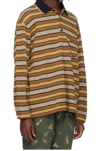 Isabel Marant Étoile Plastron Striped Polo Shirt