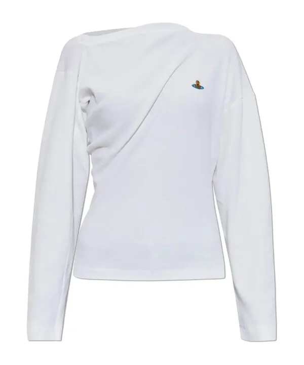 VIVIENNE WESTWOOD Orb-embellished Long Sleeve T-shirt