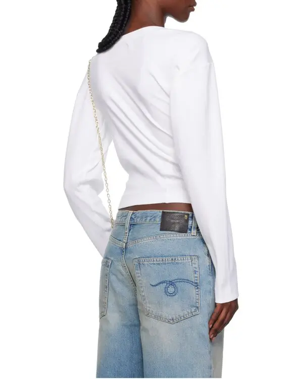 VIVIENNE WESTWOOD Orb-embellished Long Sleeve T-shirt