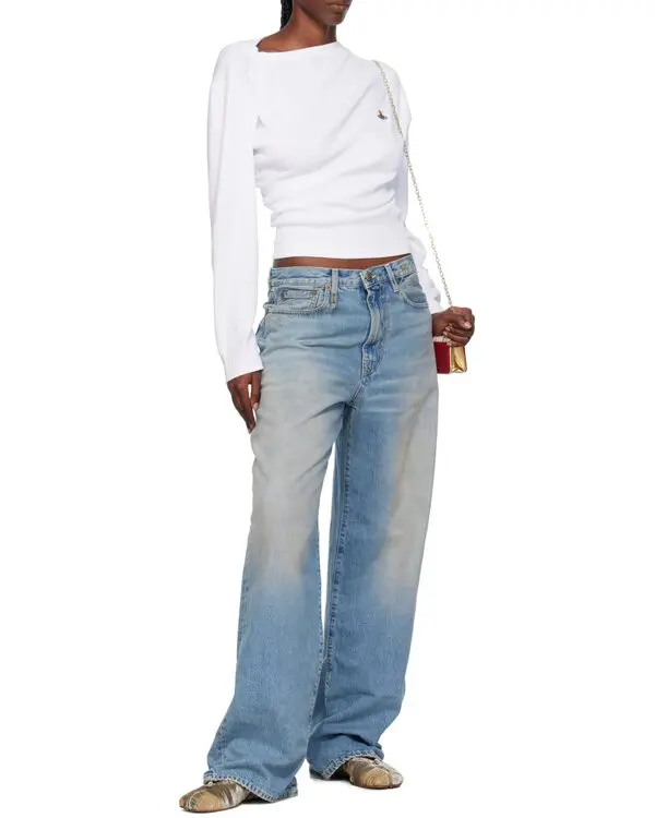 VIVIENNE WESTWOOD Orb-embellished Long Sleeve T-shirt