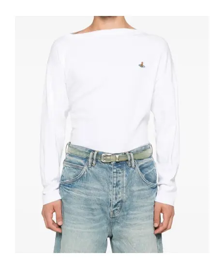 VIVIENNE WESTWOOD Orb-embellished Long Sleeve T-shirt