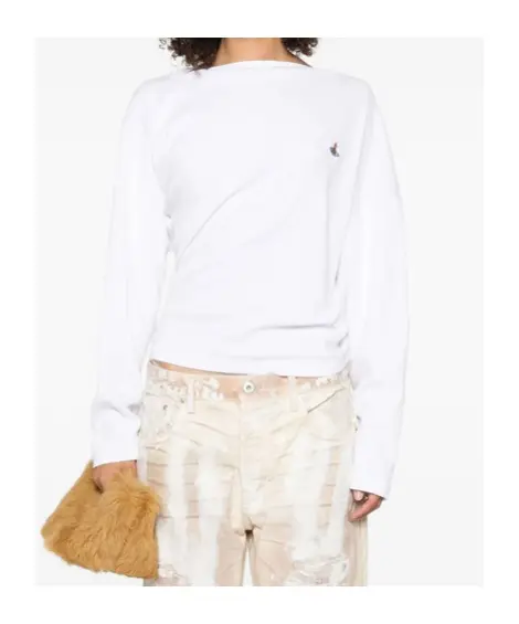 VIVIENNE WESTWOOD Orb-embellished Long Sleeve T-shirt