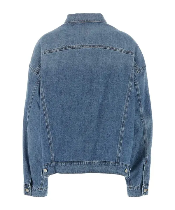MAGLIANO Long Sleeved Buttoned Denim Jacket