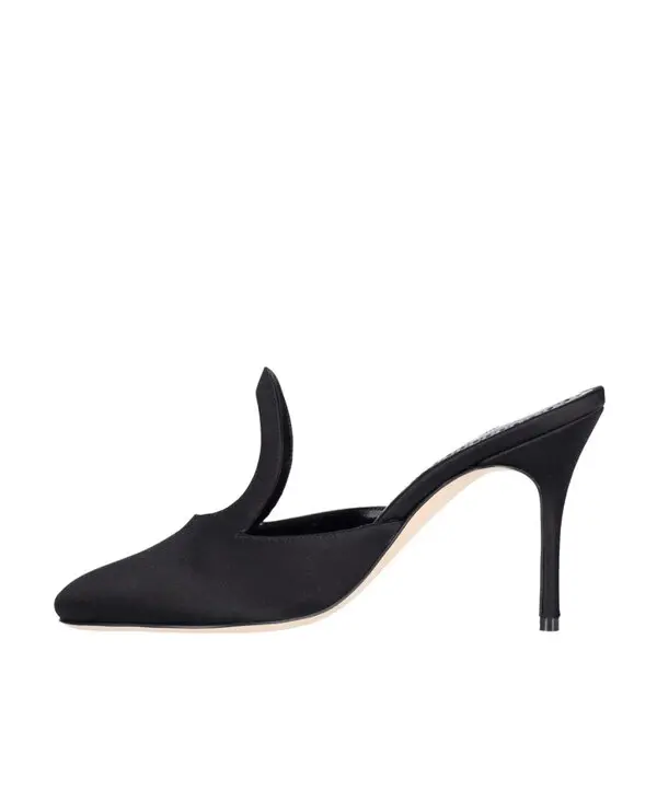 Manolo Blahnik Satin Mule