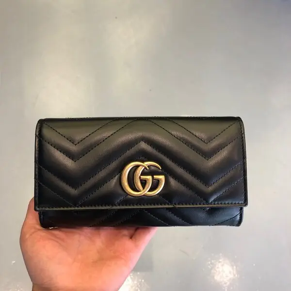 Gucci Gg Marmont Continental Wallet