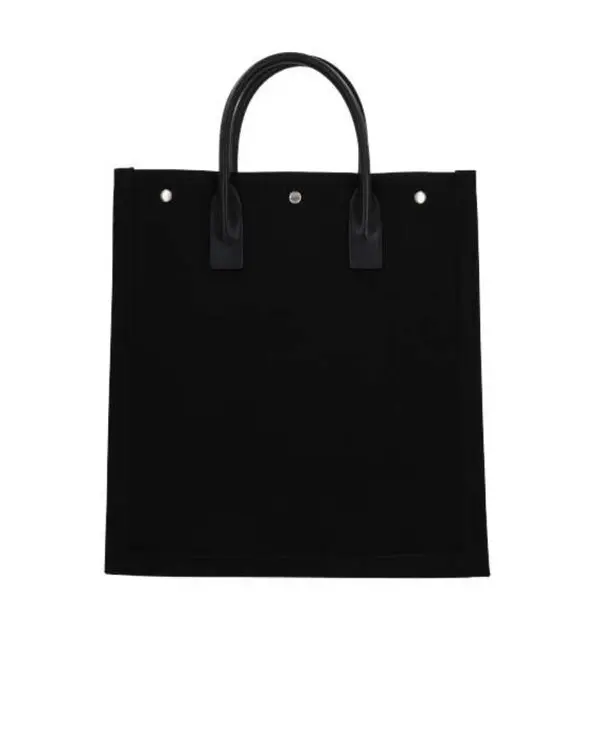 Saint Laurent Rive Gauche North/south Tote Bag - Black