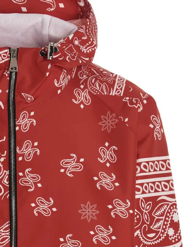 Khrisjoy Paisley Embroidery Hooded Jacket