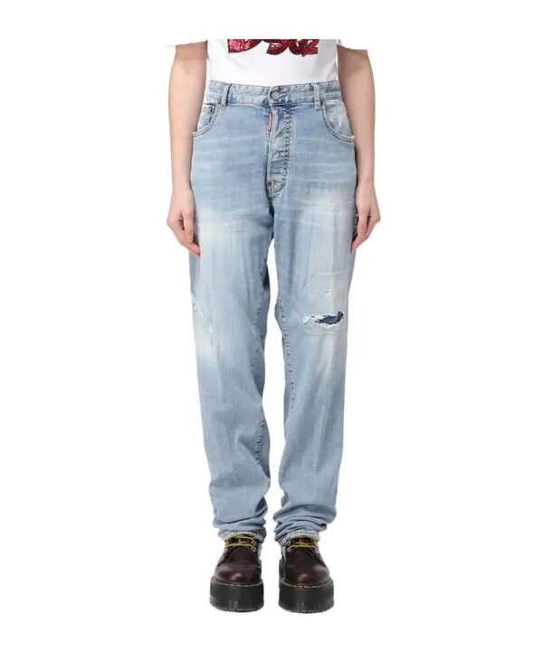 Dsquared2 Tapered-leg Distressed Jeans