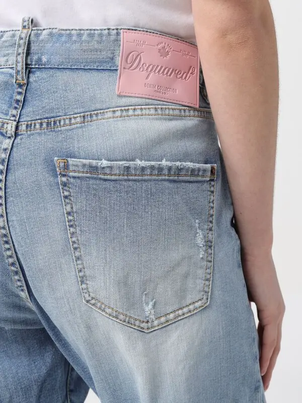 Dsquared2 Tapered-leg Distressed Jeans