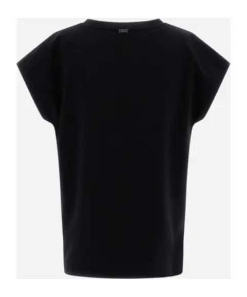 Herno Embellished Crewneck T-shirt - Black