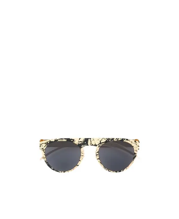Mykita X Maison Margiela Round Frame Sunglasses - Gray