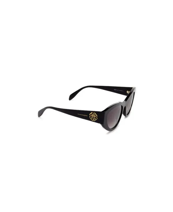 Alexander McQueen Cat Eye Sunglasses With Tortoiseshell Effect