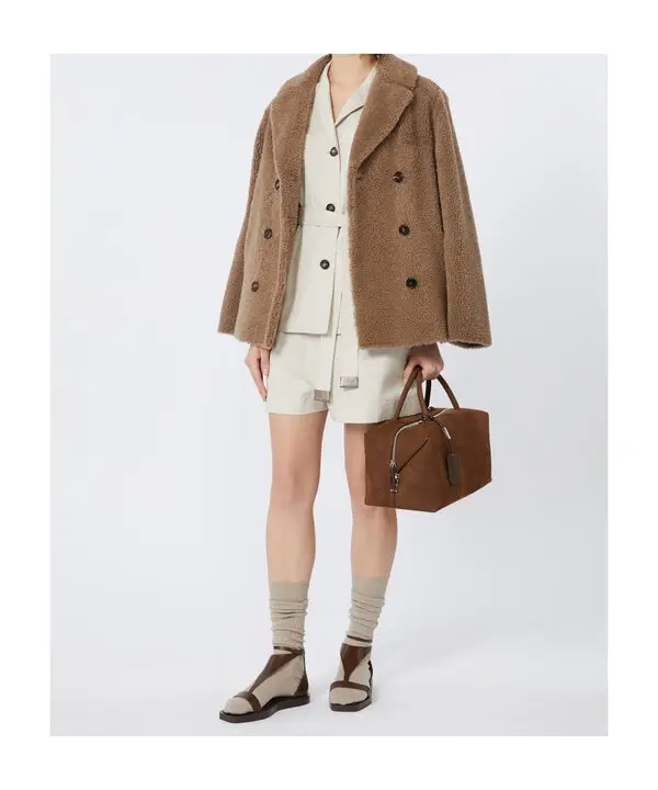Max Mara Cotton Poplin Shorts