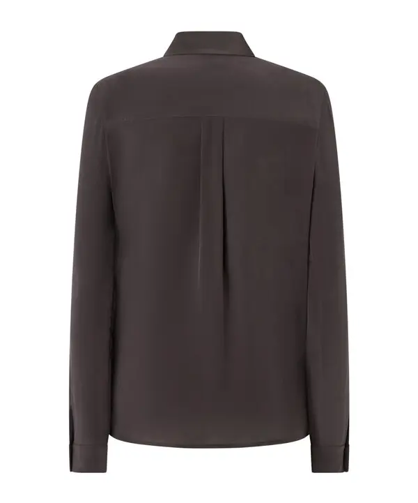 Pinko Silk Button-down Shirt - Black
