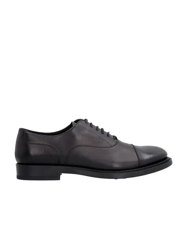 TOD'S Lace-up Oxford Shoes - Black