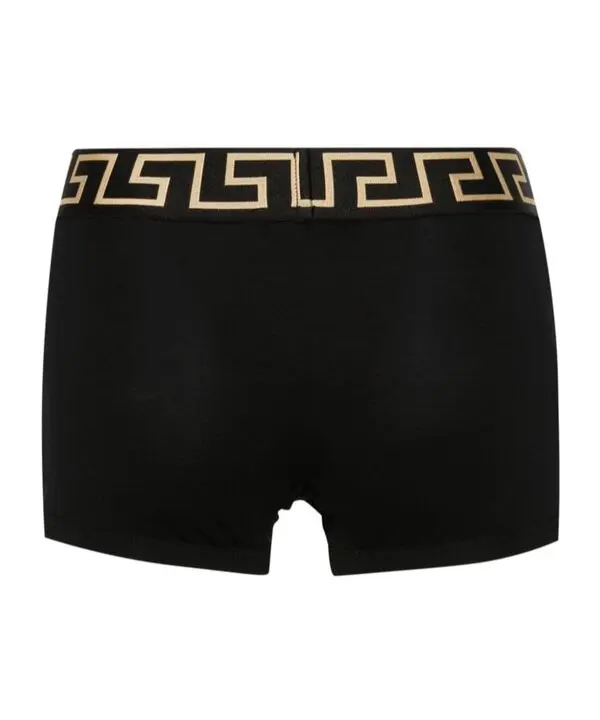 Versace Medusa-jacquard Pack Of Two Briefs - Black