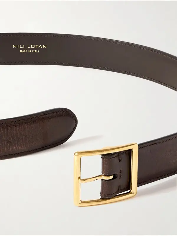NILI LOTAN Gabriele Leather Belt