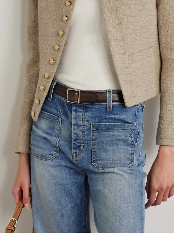 NILI LOTAN Gabriele Leather Belt