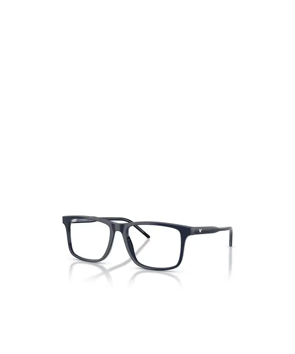 Emporio Armani Rectangular Frame Eyeglasses - Gray