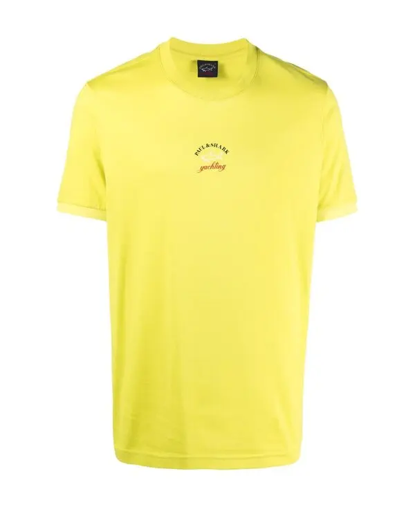 PAUL  SHARK Logo Print T-shirt