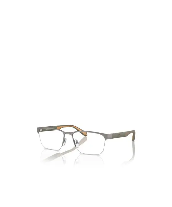 Emporio Armani Rectangular Eyeglasses - Gray