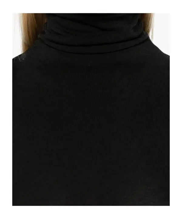 Wolford High Neck Long Sleeve Bodysuit - Black