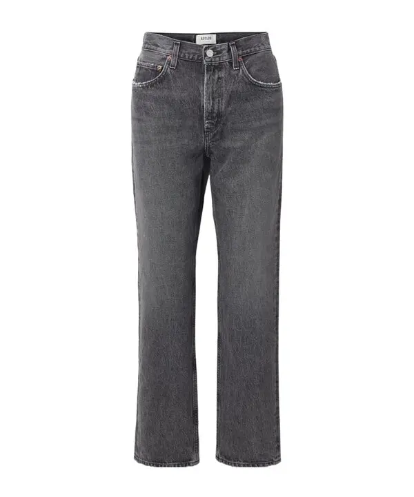 AGOLDE Mid-rise Straight-leg Denim Trousers