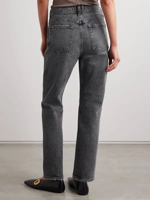 AGOLDE Mid-rise Straight-leg Denim Trousers