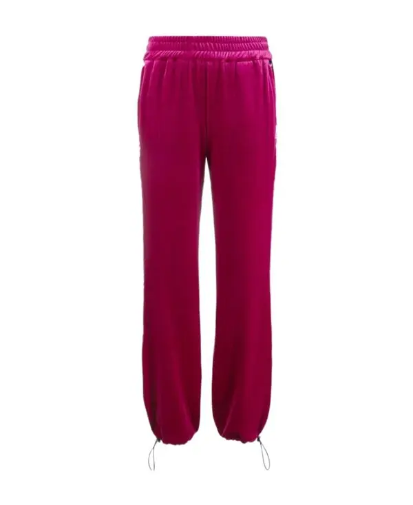 Versace Logo-tape Elasticated Waistband Track Pants - Red