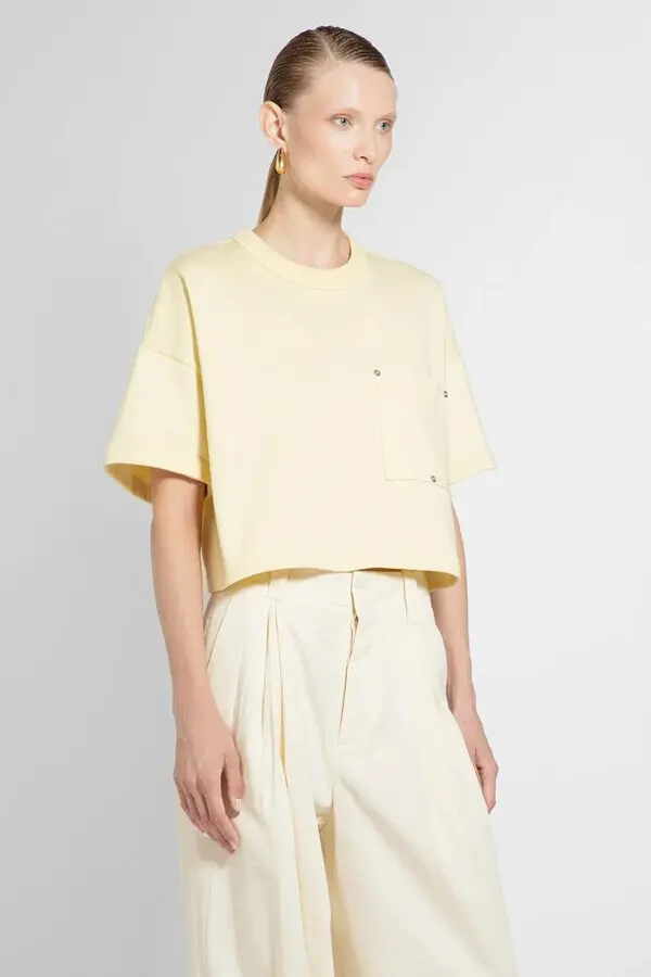 Bottega Veneta Cropped Crewneck T-shirt