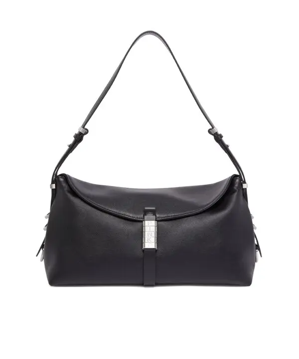 Pinko Logo Detailed Shoulder Bag - Black
