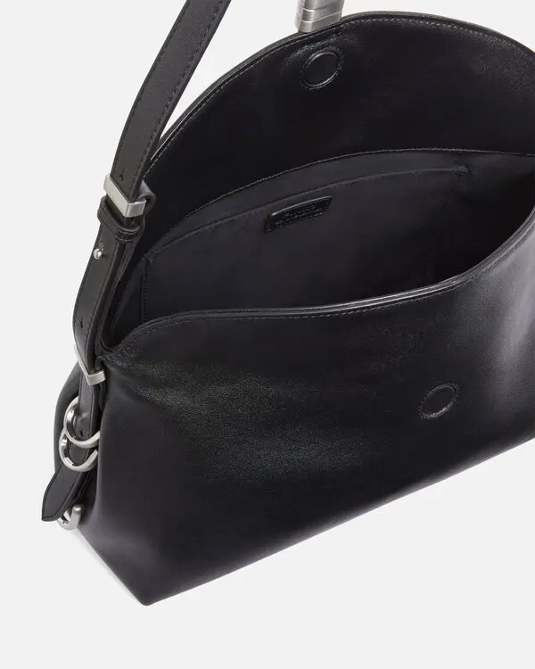 Pinko Logo Detailed Shoulder Bag - Black